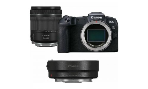 Фотоаппарат Canon EOS RP Kit RF 24-105mm + адаптер крепления EF-EOS R ...